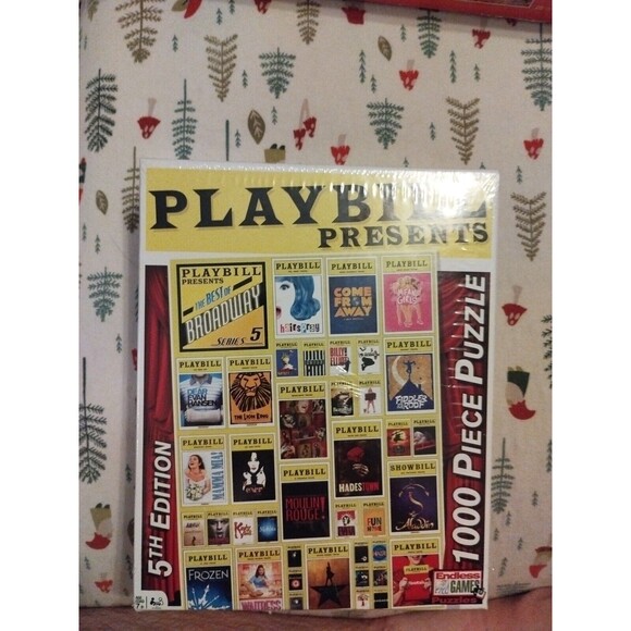 Toys | Broadway Playbill Covers 5th Edition 2102019 1000 Piece Jigsaw ...